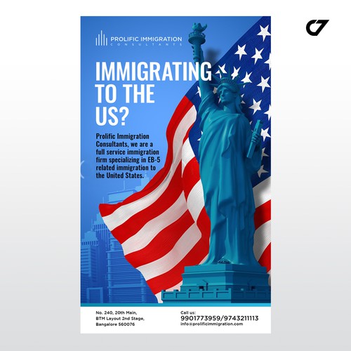 Immigration Consulting Company - Poster Design Needed | Poster contest