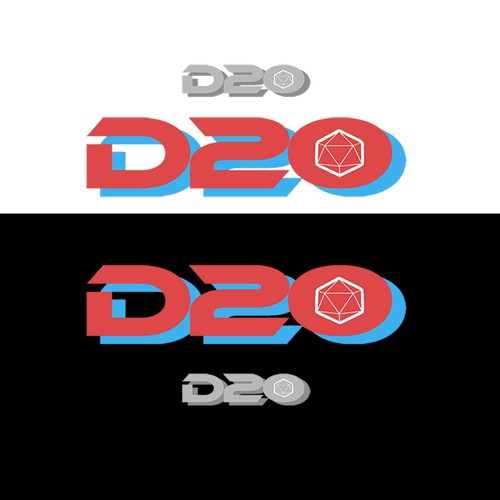 Simple and clean logo for a game supplies and retailer, D20 | Logo ...
