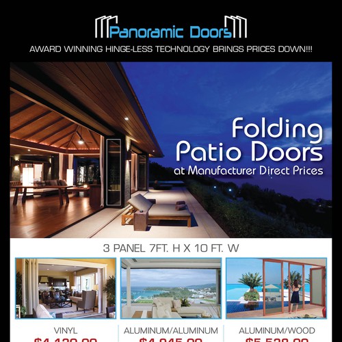 Create a unique magazine ad for a new and innovative award winning ...