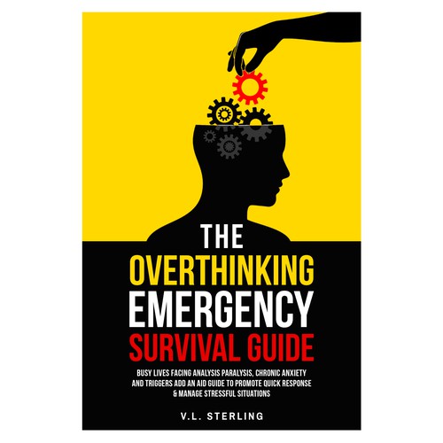 Designs | THE Overthinking Emergency Survival Guide | Book cover contest