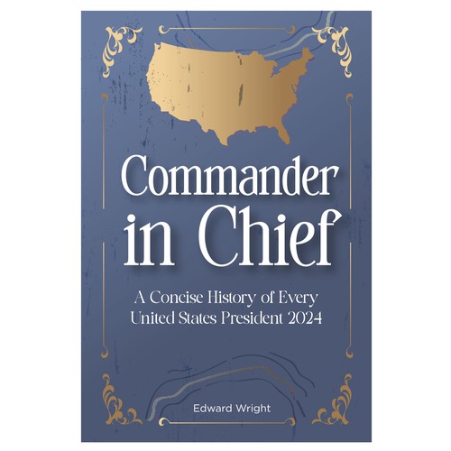 Designs | Regal book cover design for a presidential history book ...