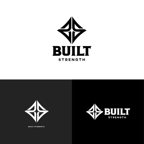 Designs | BUILT Strength — Logo Design Competition | Logo & brand guide ...