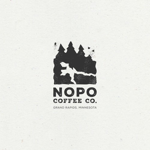 Hipster / Outdoor Enthusiasts NoPo Coffee Co. Logo Design | Logo design ...