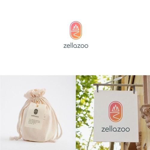 Design a killer logo for ZELLAZOO that renders the competition ...