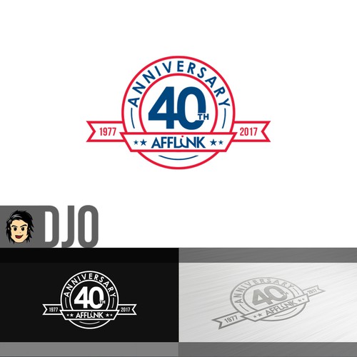 AFFLINK 40th Anniversary logo | Logo design contest