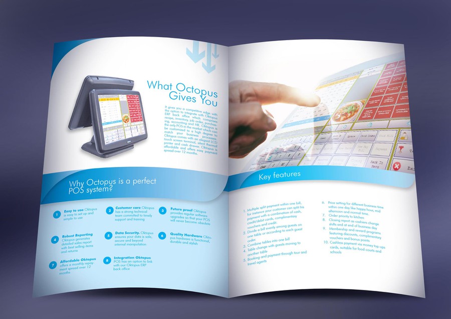 Create a classy and luxury look for a POS brochure | Brochure contest