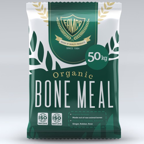 Designs | Modern, Appealing Design of Our Bone Meal Bags | Product ...
