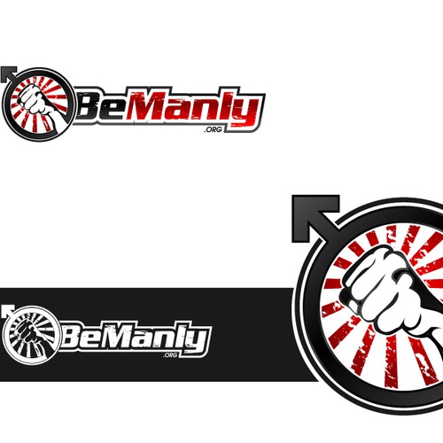 BE MANLY | Logo design contest