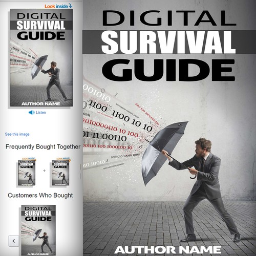 Digital Survival Guide book cover | Book cover contest