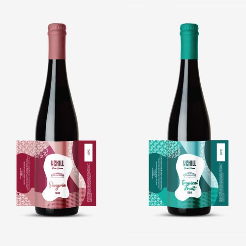 U-CHILL Sweet Wines label | Product label contest