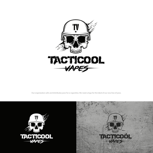 Tacticool Vapes bottle logo | Logo design contest