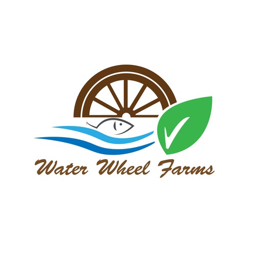 Create a logo for Waterwheel Farms - a new & sustainable way of farming ...