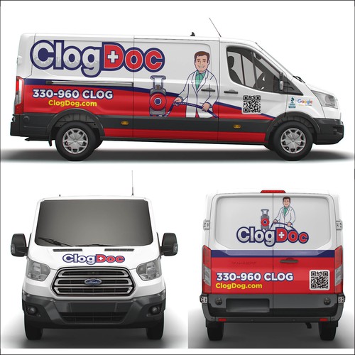 Designs | A vehicle wrap needed for our 2018 Ford Transit 250. | Car ...