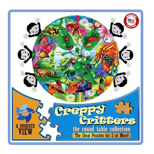 Round Table Puzzle - New Product Packaging! | Product packaging contest