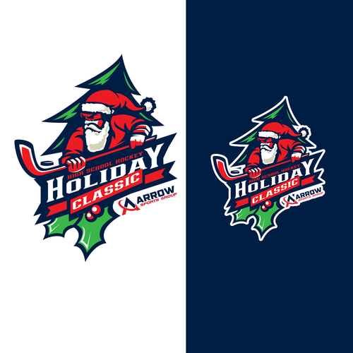 Designs | Design a hockey tournament logo with some holiday cheer ...