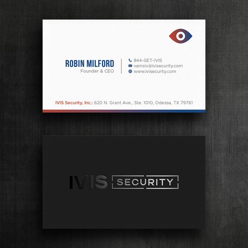 Designs | Business Card for Modern Security Company | Business card contest