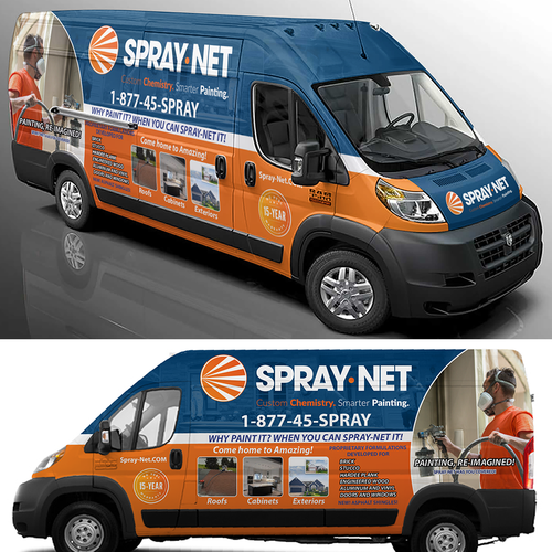 Designs | Bold, eye-catching van and trailer wraps to promote new ...
