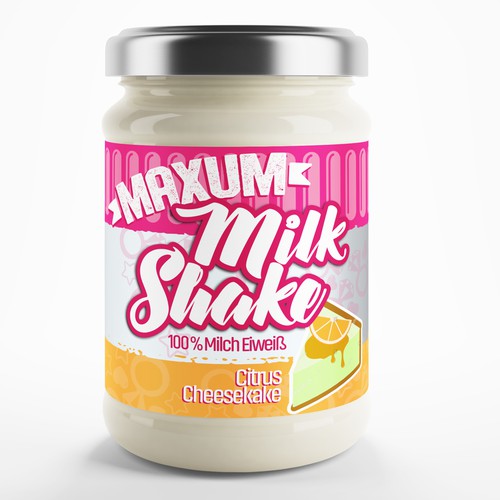 Milk Shake label design | Product label contest