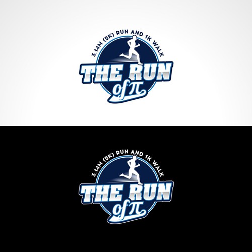Create an awesome logo for a 5K running race (The Run of π) | Logo ...
