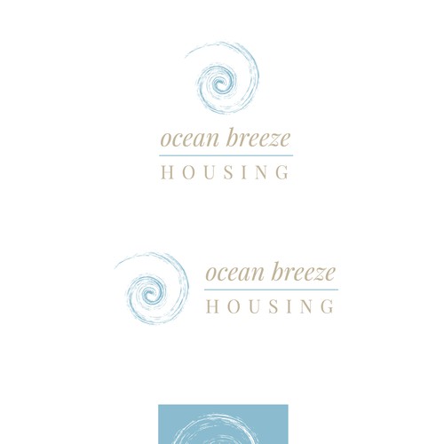 logo for Ocean Breeze Housing | Logo design contest