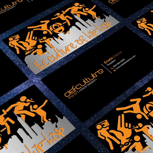 Designs | Hip Hop Business Card | Business card contest