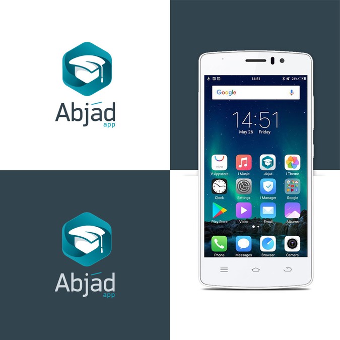 need a powerful logo for educational app | Logo design contest