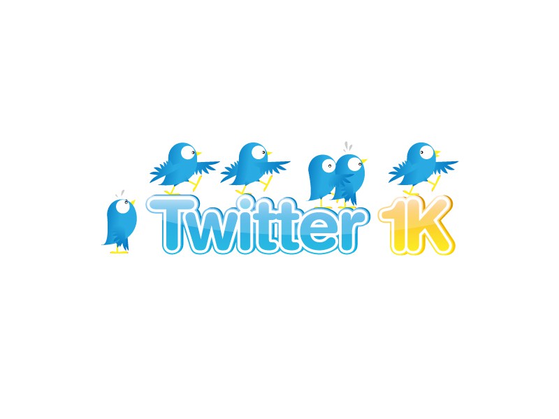 Twitter 1k - Follower Adding Service Needs Some Logo Love | Logo design ...