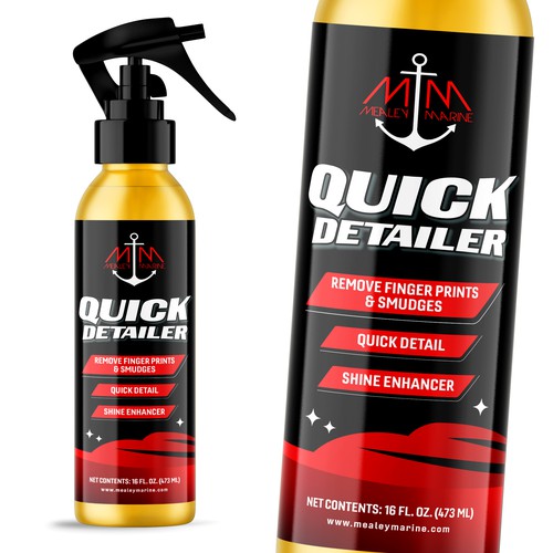 Designs | Design a awesome label for a boat detailing product ...