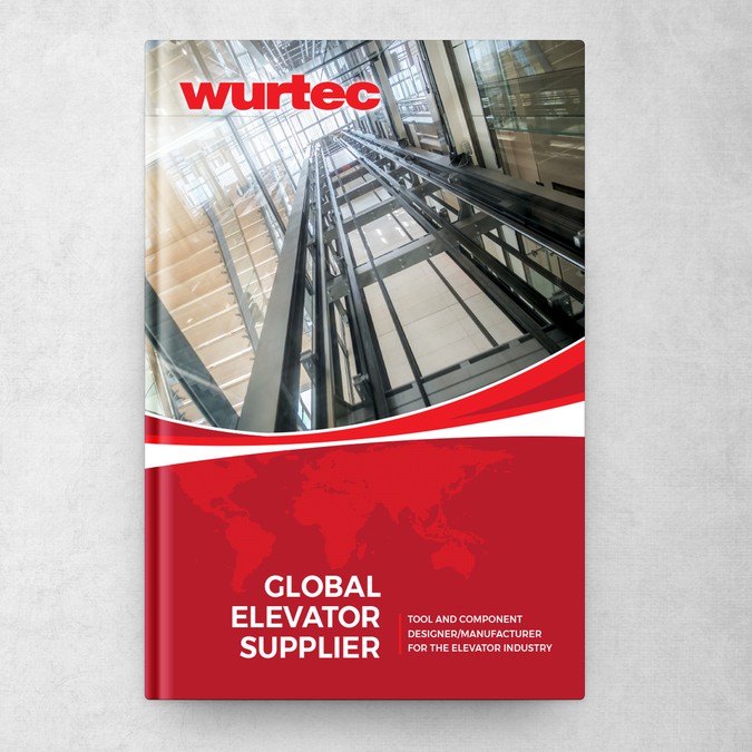 Design a Global Elevator Supplier's front cover to our parts catalog ...