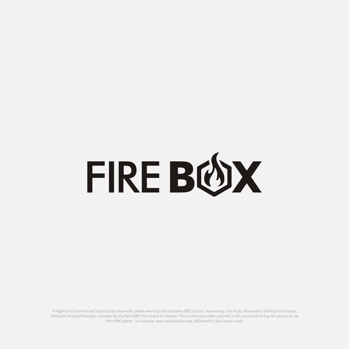 Designs | Ultimate BBQ Subscription Box - FIREbox | Logo & social media ...