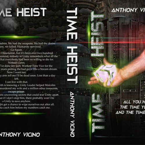 Create a Stunning Sci-Fi Cover for Time Heist! | Book cover contest