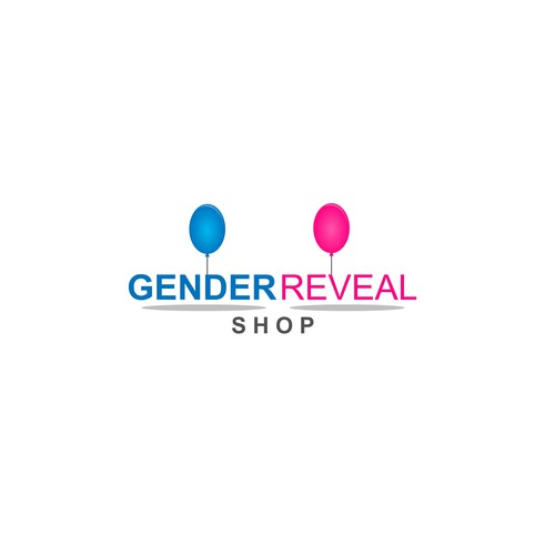 Gender Reveal Website Needs a Hip, Fun Logo! | Logo design contest