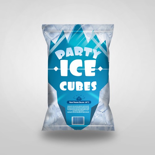 PARTY ICE CUBES | Product label contest