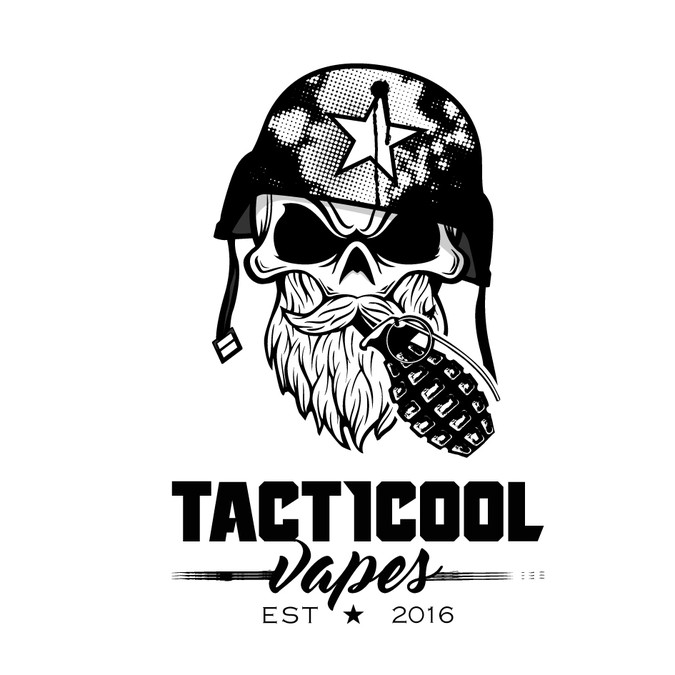 Tacticool Vapes bottle logo | Logo design contest