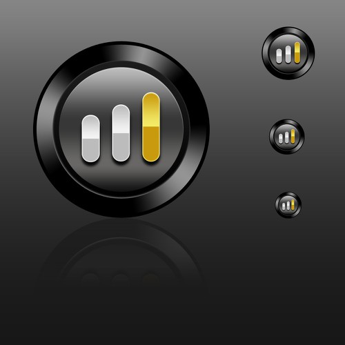 Android Launcher Icon for Gold price widget | Button or icon contest