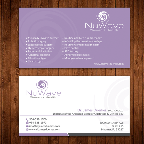 Modern business card for doctor | Business card contest