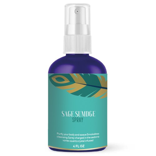 Designs | Creative redesign of a spiritual room spray label | Product ...