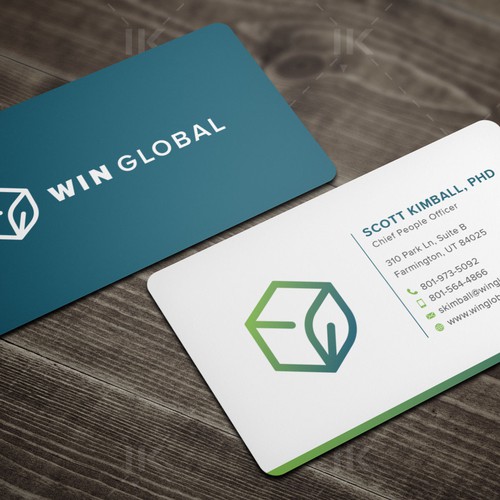 Designs | WIN Global Business Card Design | Business card contest