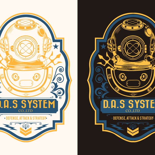 Military diving equipment company logo | Logo & brand identity pack contest