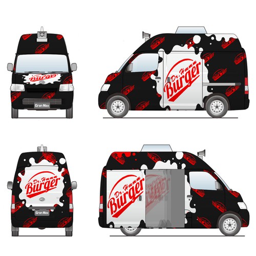 create unique.trendy wrap design for our burger truck | Car, truck or ...