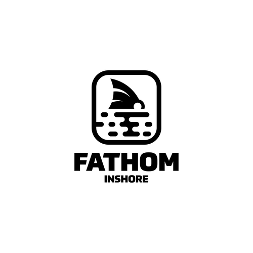 Launch our new brand Fathom Inshore with a great new logo! | Logo ...