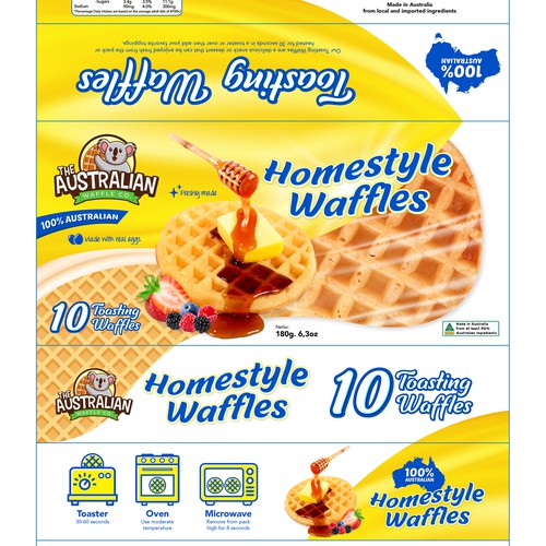 Designs | Waffle Packet Design | Product packaging contest