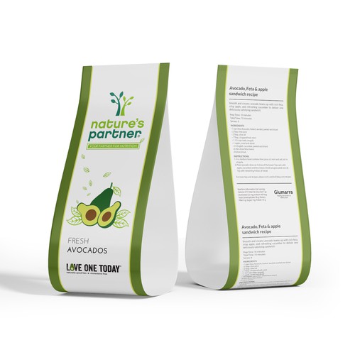 Our delicious avocados need an eye-catching, millennial-friendly bag ...