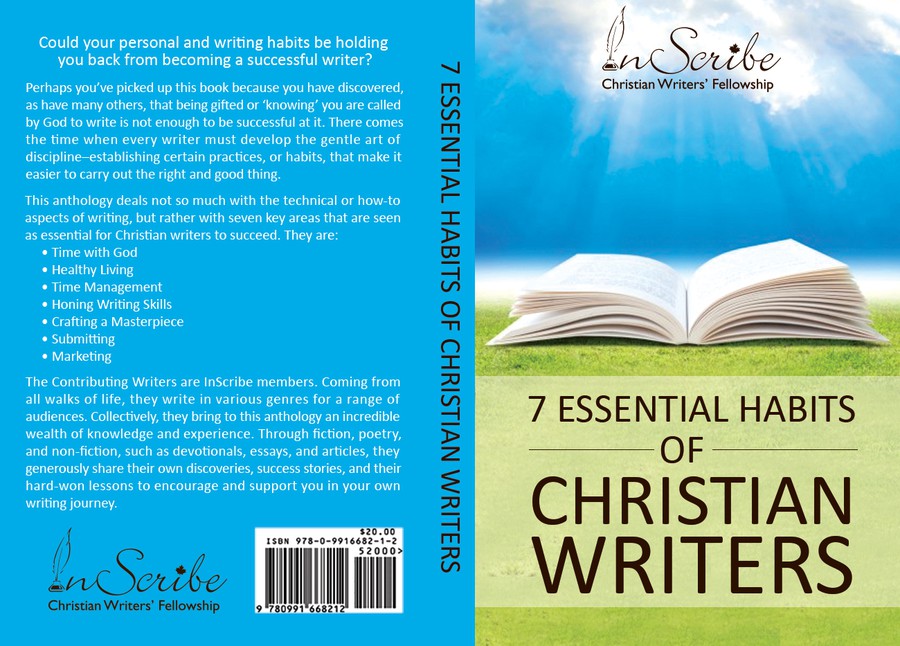 Create a captivating book cover for anthology, 7 Essential Habits of ...