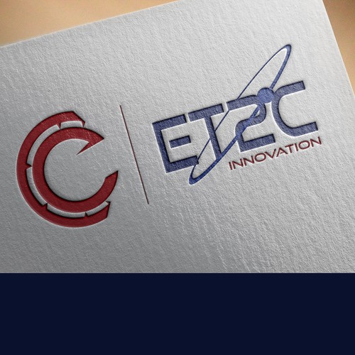 Create an innovative logo using elements of the company logo that says ...