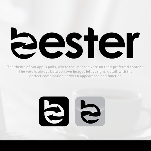 Unmistakable logo and brand text for social media app | Logo design contest