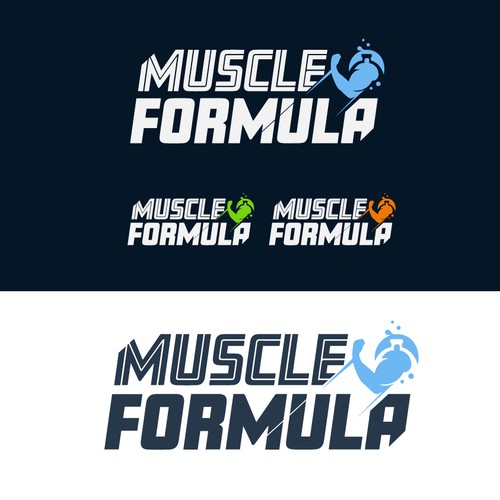 Design a MODERN/HIP logo for a UNIQUE muscle/protein supplement company ...