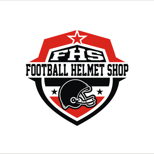logo for Football Helmet Shop | Logo design contest
