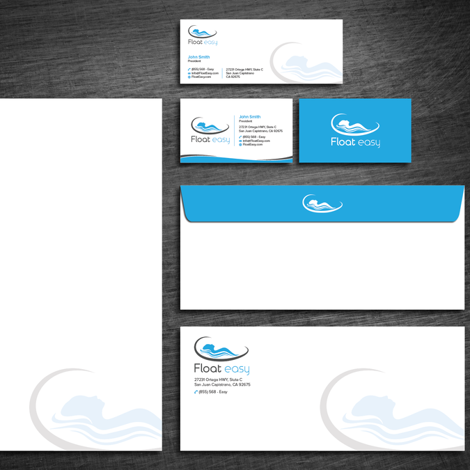 Letterhead + Business card + Email Signature + Envelope | Stationery ...