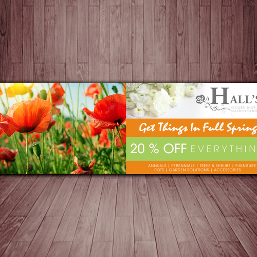 Designs | Create an eyecatching reusable template for a flower shop ...